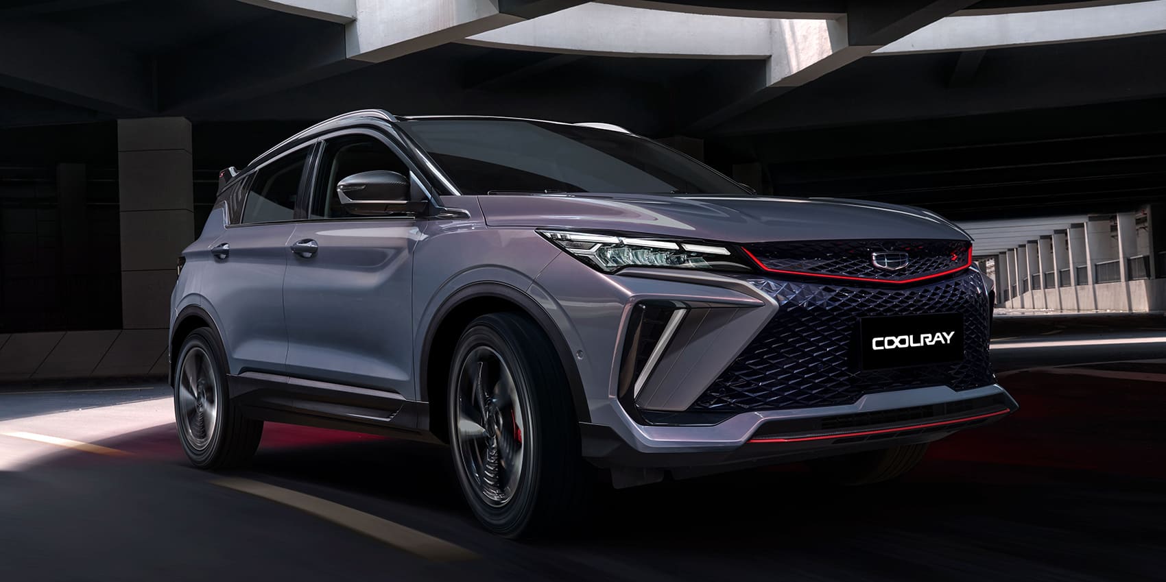 Coolray landing - Geely Bahrain